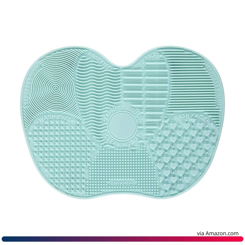 Best Makeup Brush Cleaning Mat - The Jack of All Trends